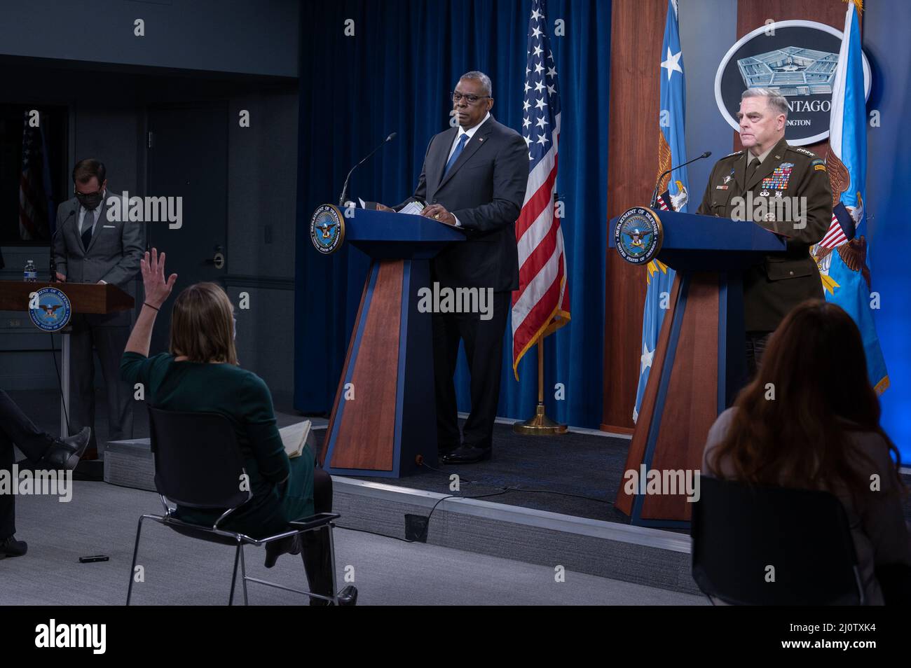 Secretary of Defense Lloyd J. Austin III and Chairman of the Joint ...