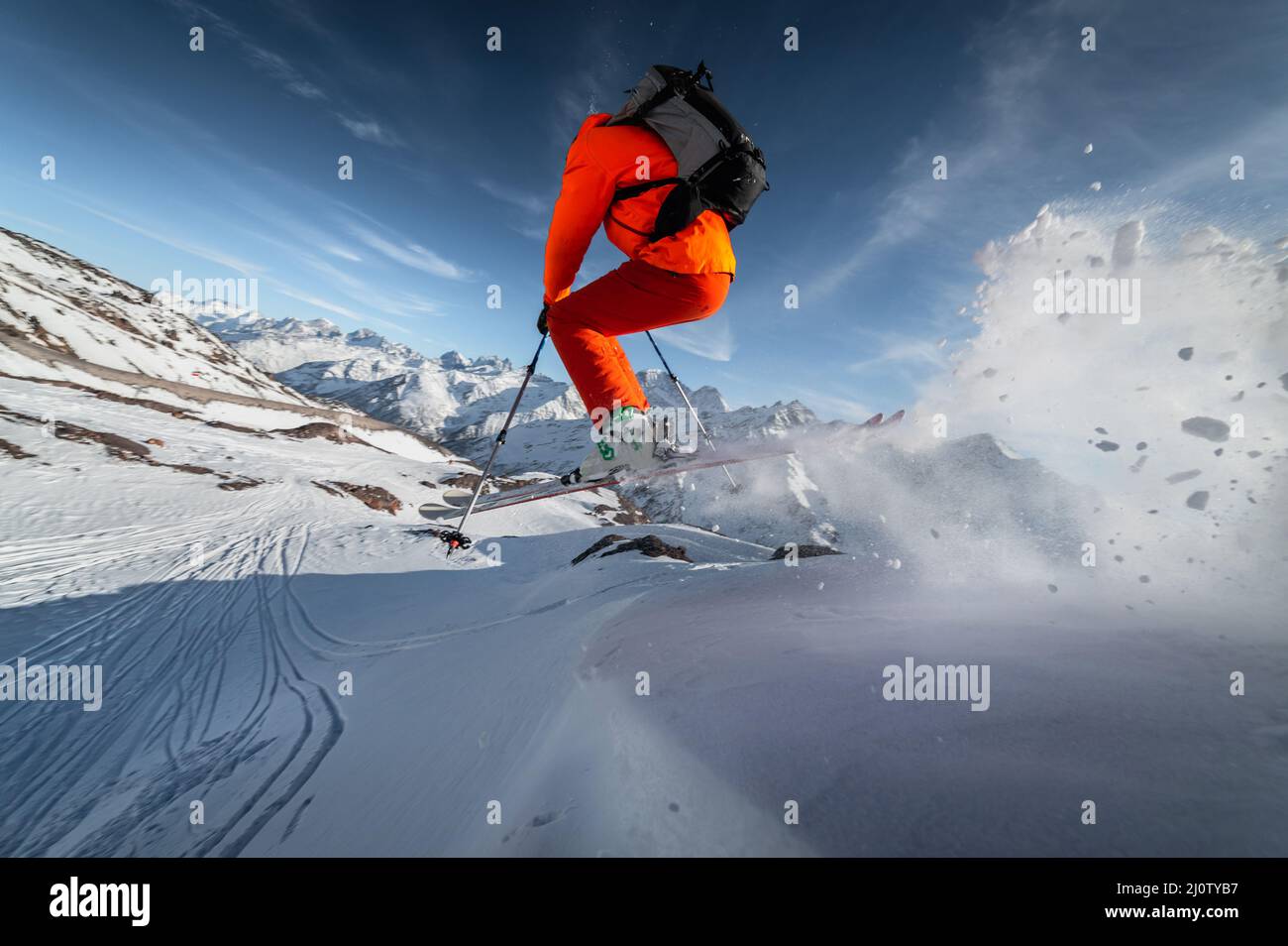 Male athlete jump hi-res stock photography and images - Alamy