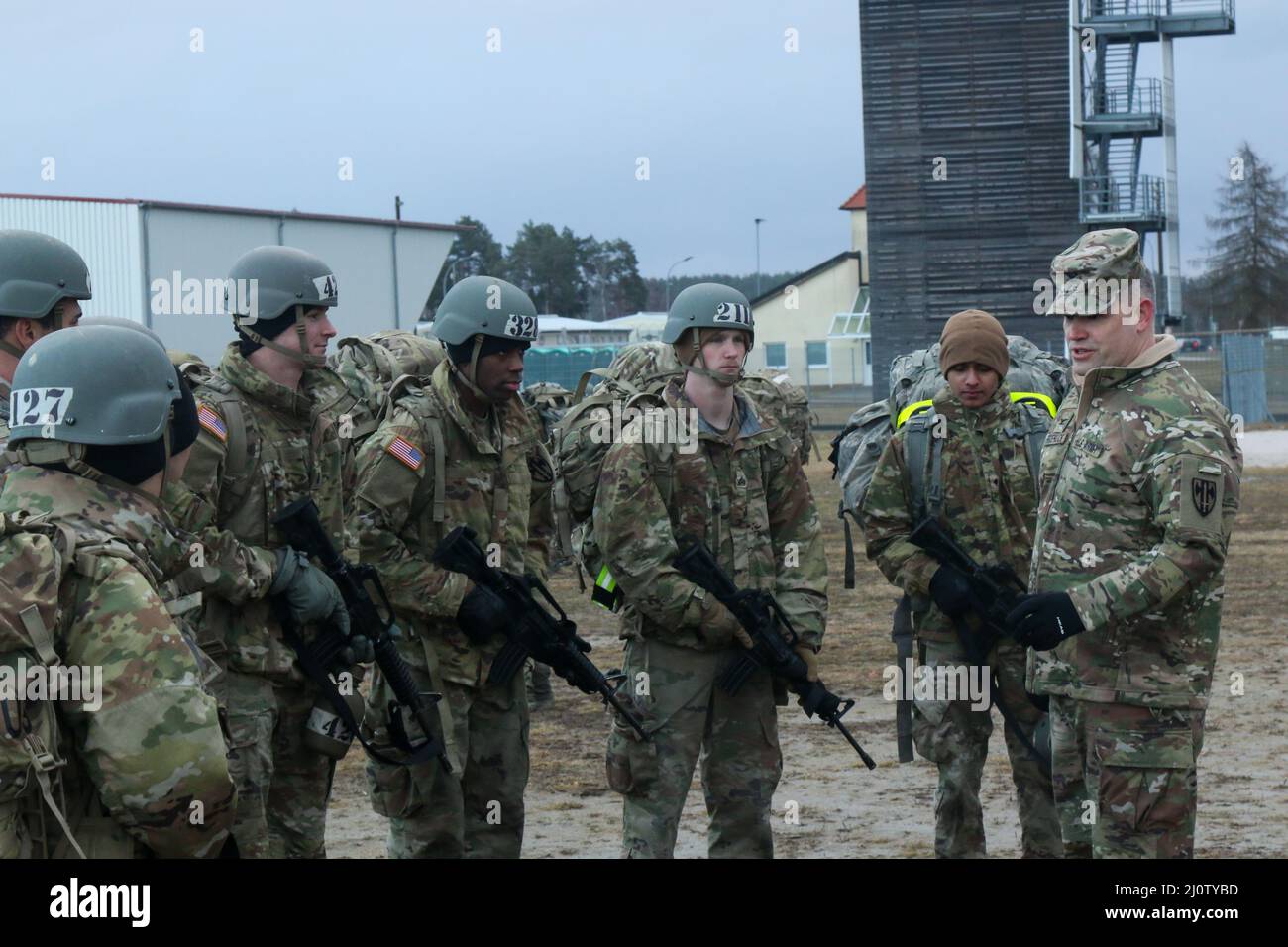 Colonel Chad A. Froehlich, commander of the 18th Military Police ...