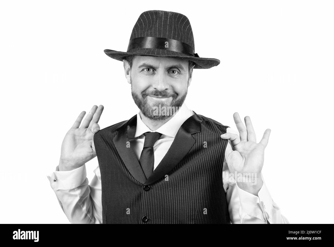 Funny model Black and White Stock Photos & Images - Alamy