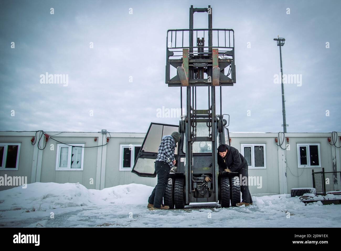 The enhanced logistics base hi-res stock photography and images - Alamy