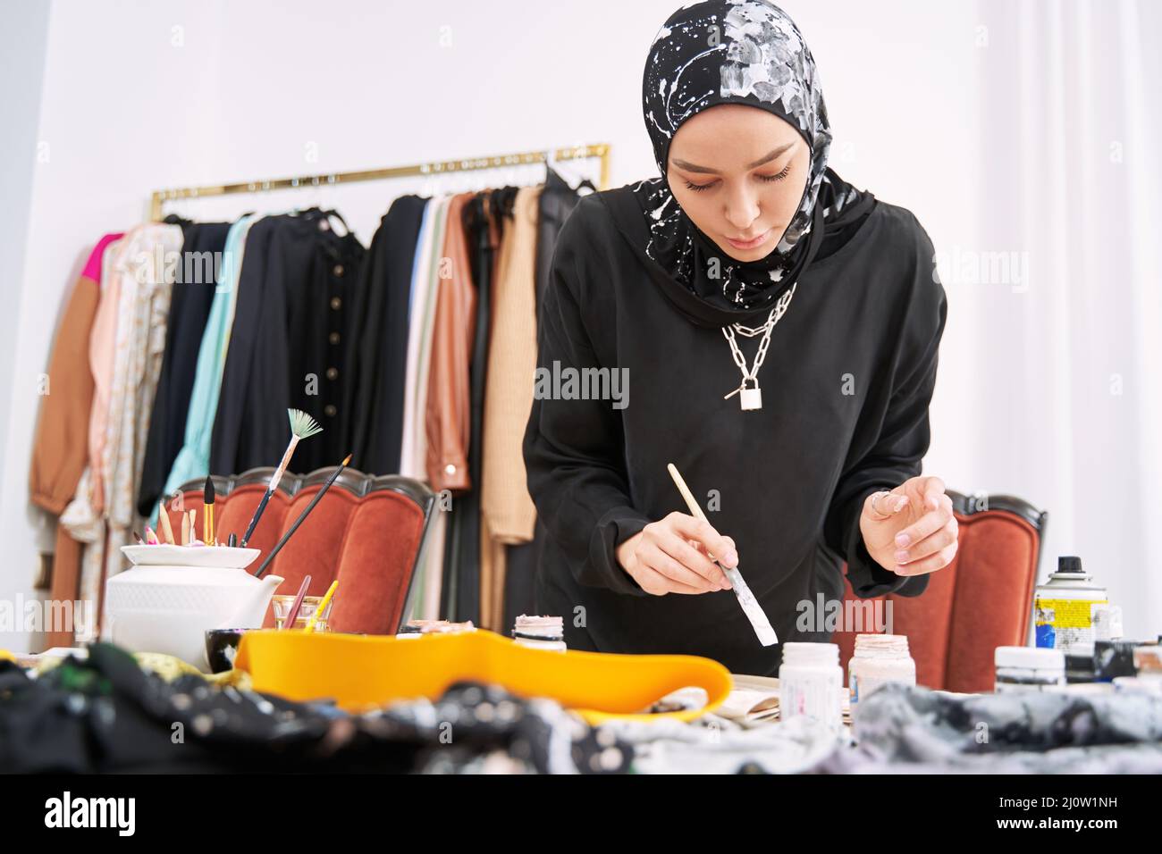 Muslim designer hi-res stock photography and images - Alamy