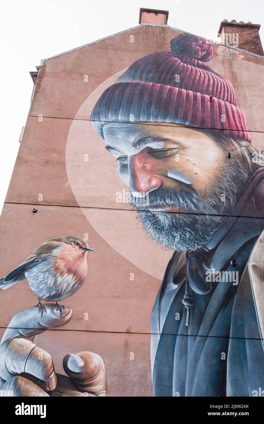 Hyper realistic murals hi-res stock photography and images - Alamy