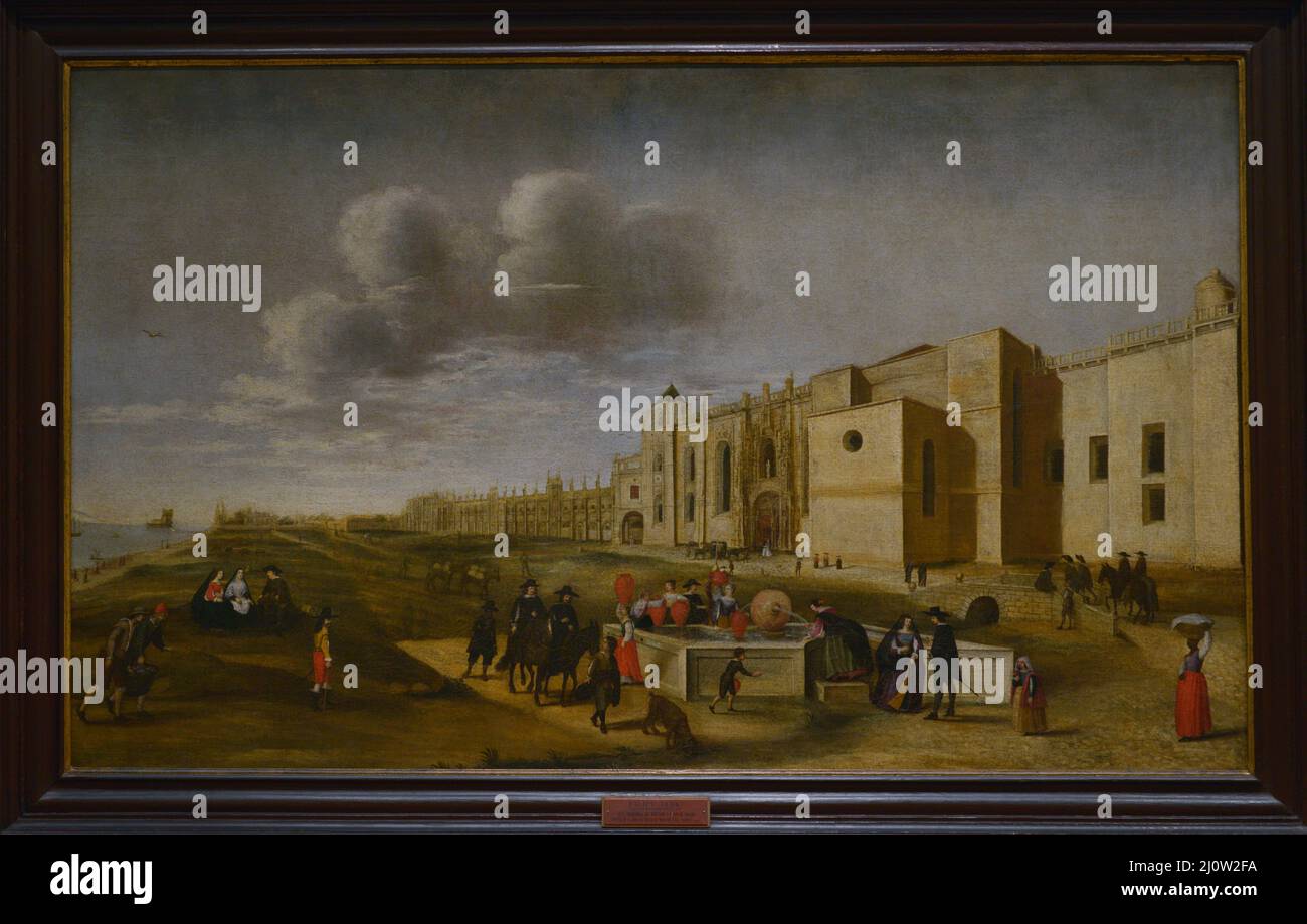 Filipe Lobo. Portuguese painter, active from 1650 to 1673. View of the ...