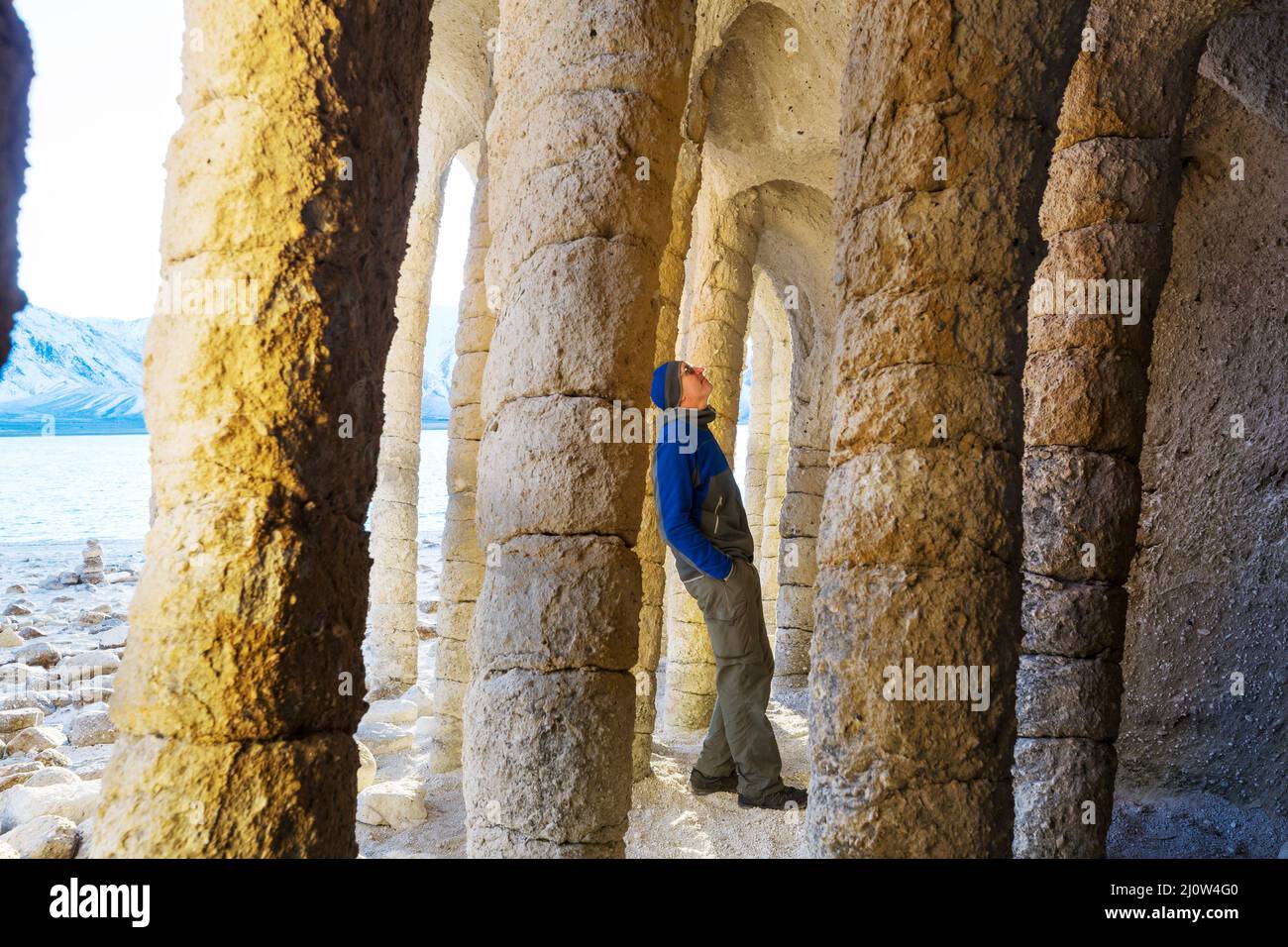 Crowley lake stone columns hi-res stock photography and images - Alamy