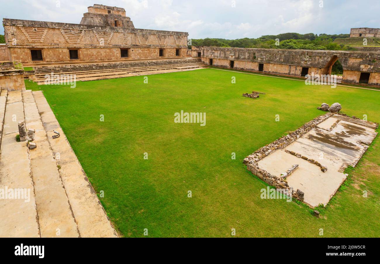 Yucatan uxmal wall hi-res stock photography and images - Alamy