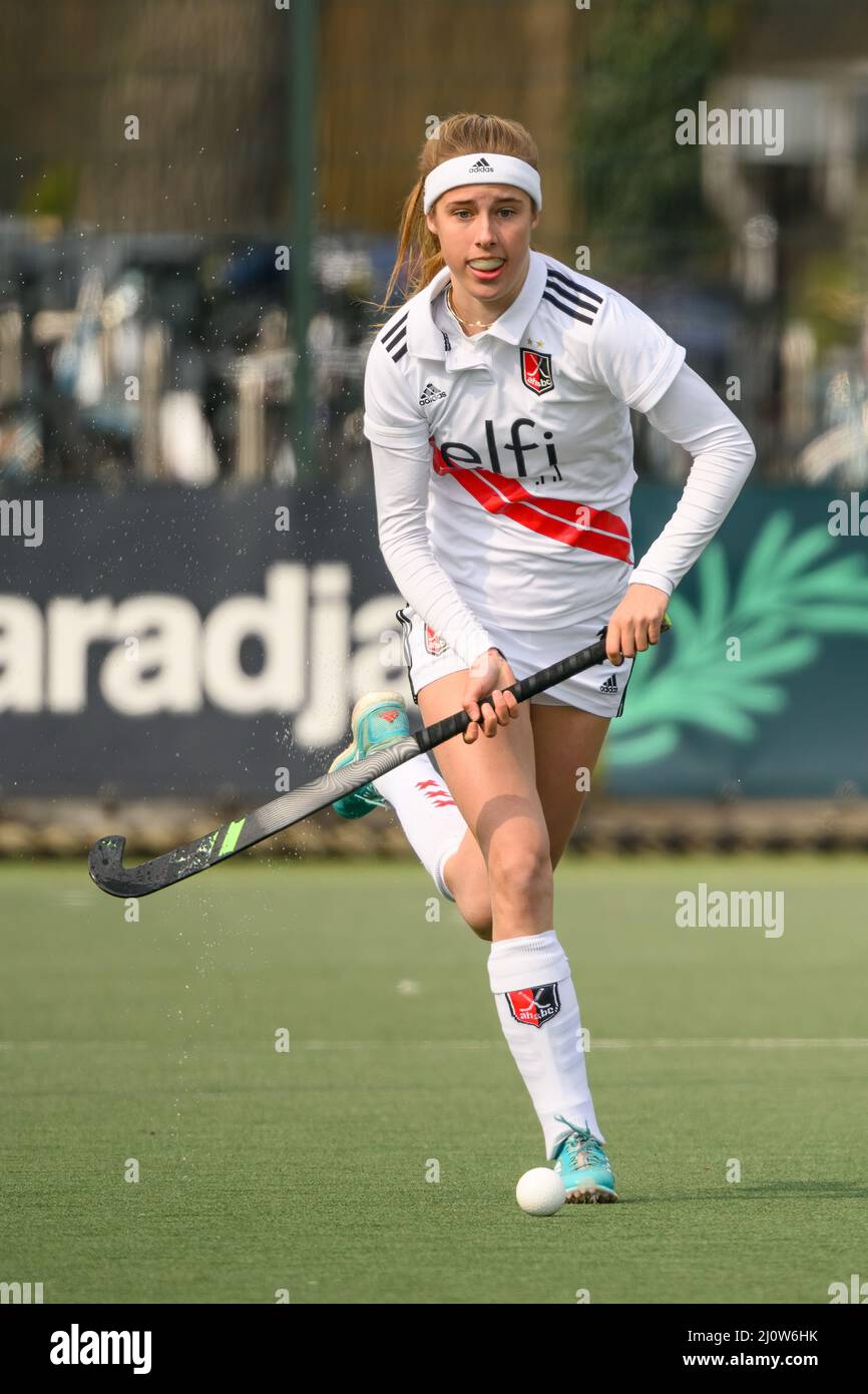 DEN HAAG, 20-03-2022, HC HGC, Hockey Hoofdklasse Dames, Seizoen 2021 ...