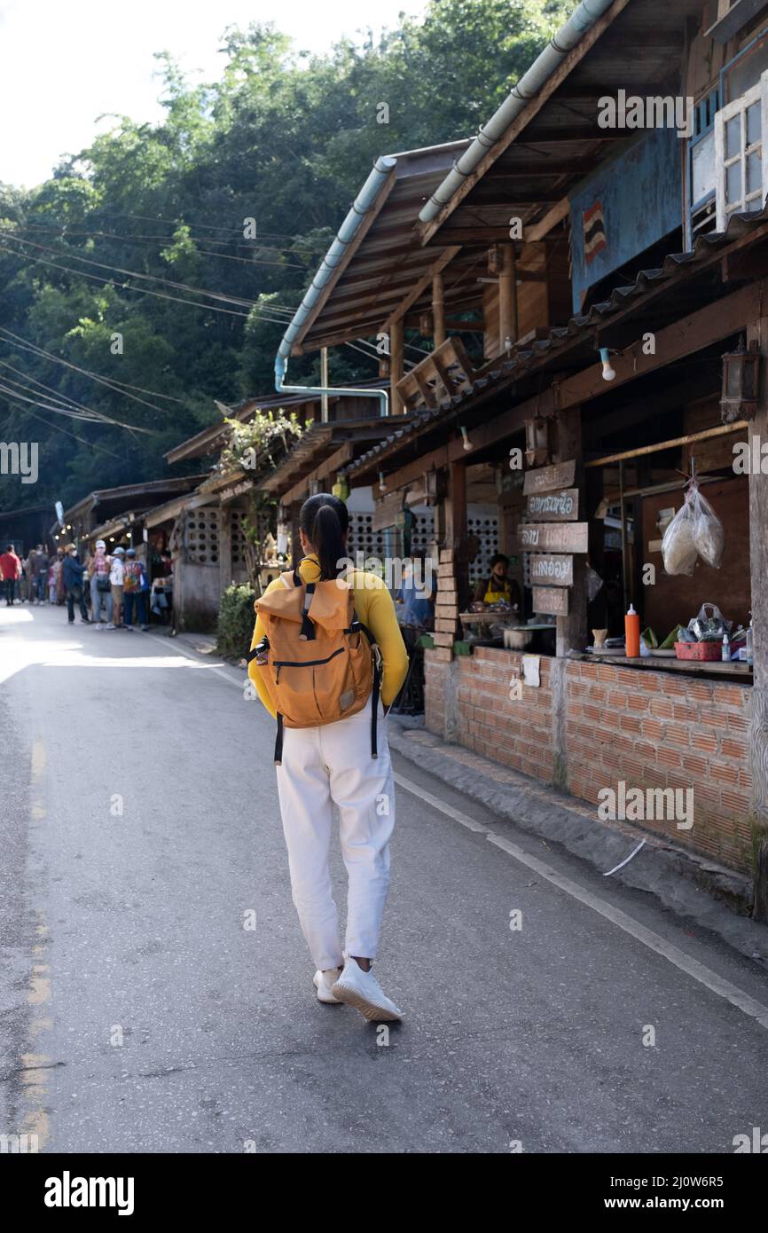 Mae Kampong Pang Klang village in Chiang Mai Thailand Stock Photo - Alamy