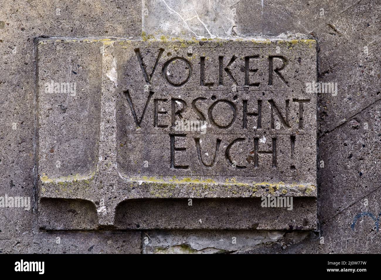 Friedland Memorial for the German returnees and expellees, detail ...