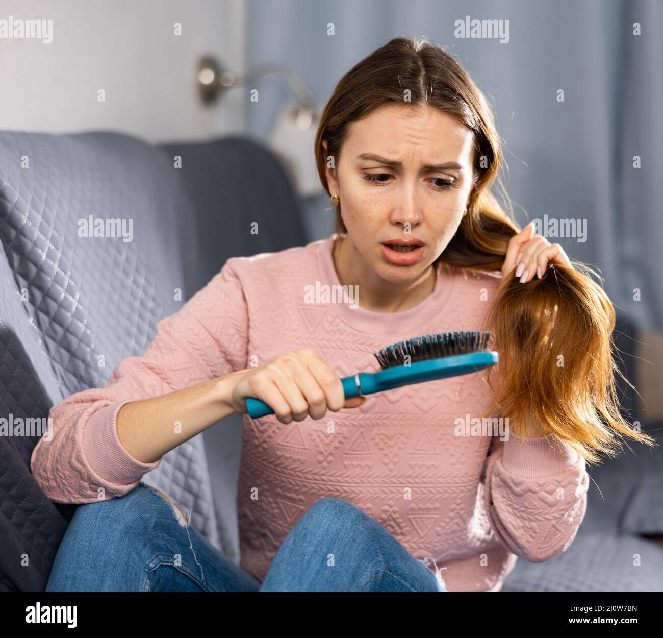 Hair fallen hi-res stock photography and images - Alamy