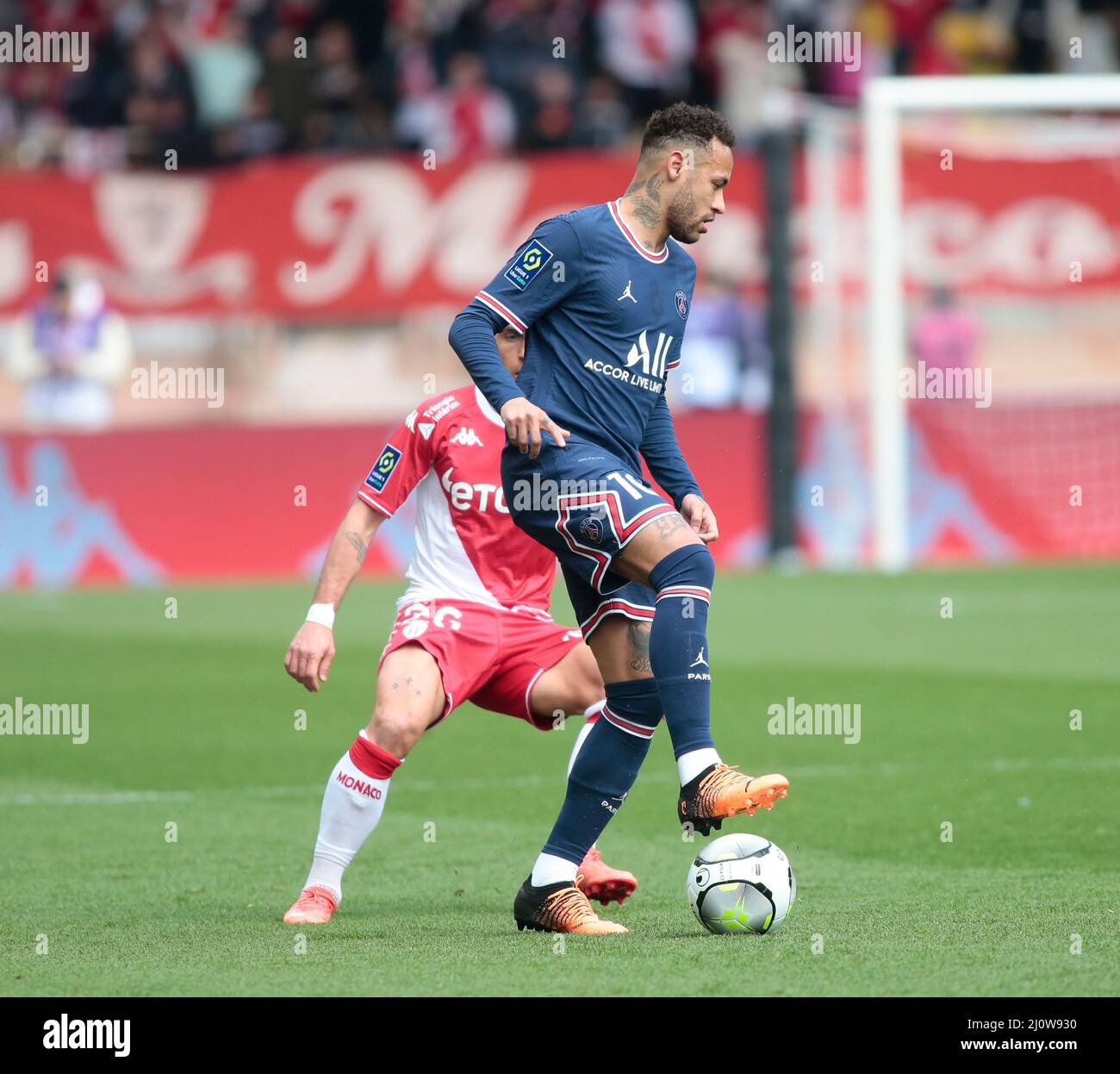 Ligue 1, PSG - Monaco Stock Photo - Alamy