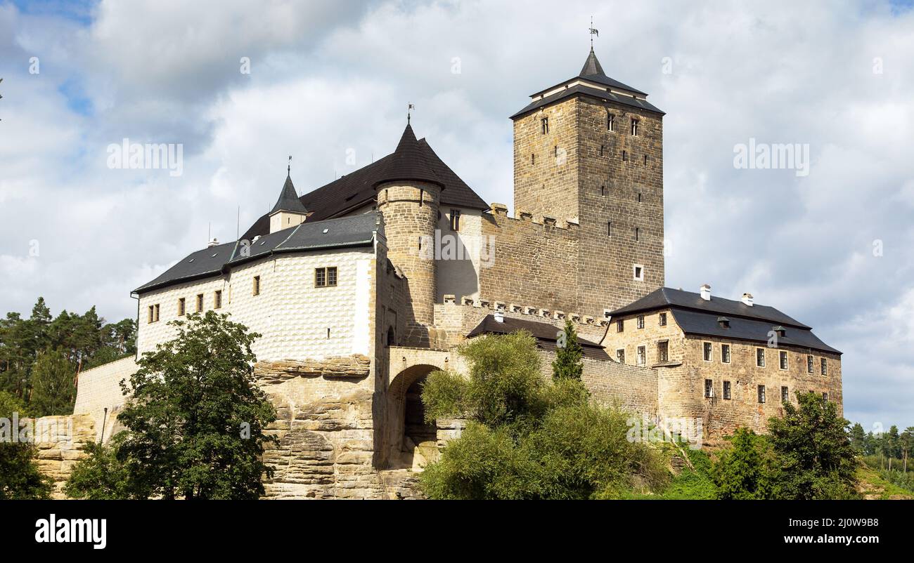 hrad Kost, Castle Kost, Bohemian paradise, Czech Republic, Europe Stock ...