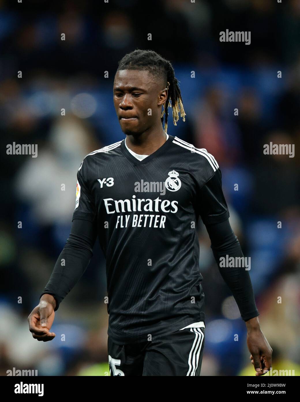 Eduardo Camavinga of Real Madrid during the La Liga match between Real ...