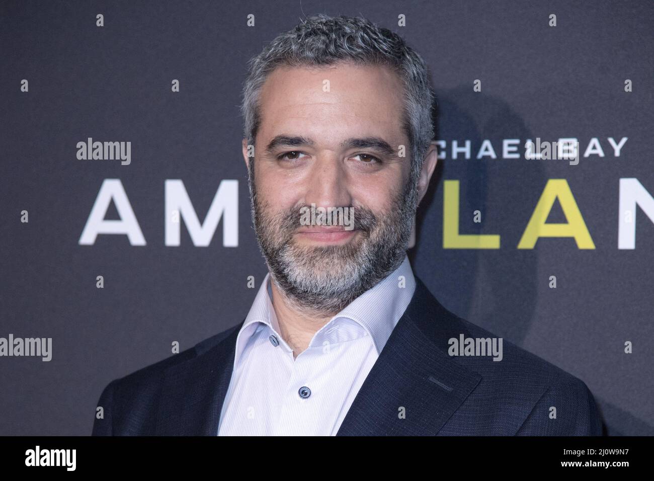 Brad Fischer attending the Paris premiere of Ambulance at the Cinema ...
