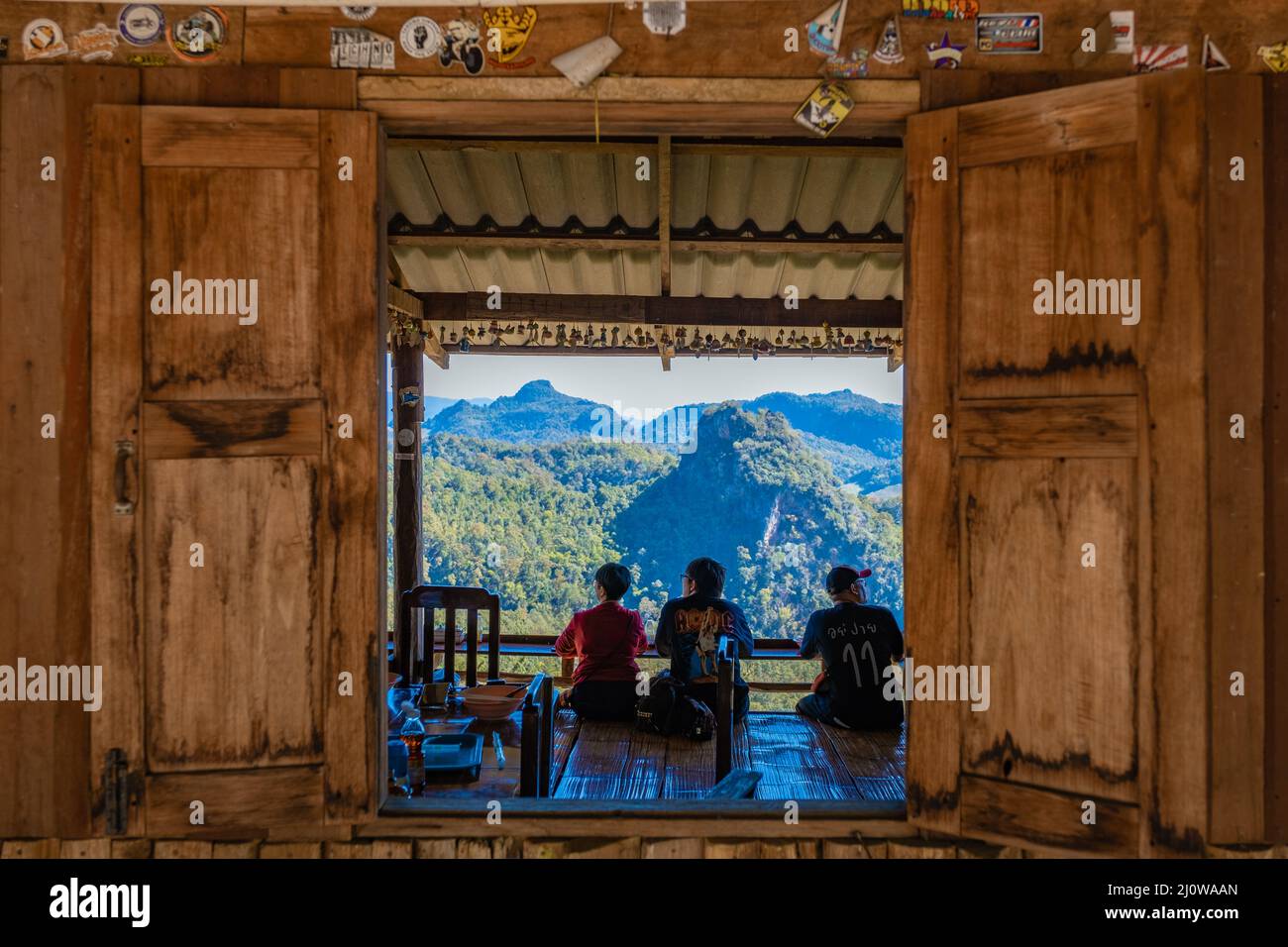 Mae Hong Son Thailand , Ban Jabo Noodle house ,Ban Jabo, Mae Hong Son ...