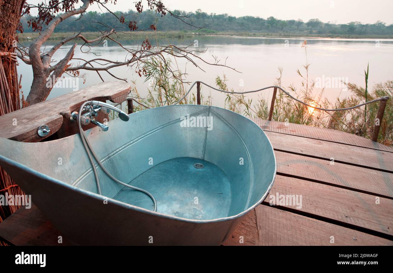 Bathroom in Africa Stock Photo - Alamy