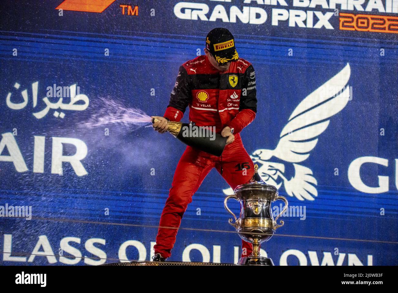 Sakhir, Bahrain - March 20, 2022, Bahrain International Circuit ...
