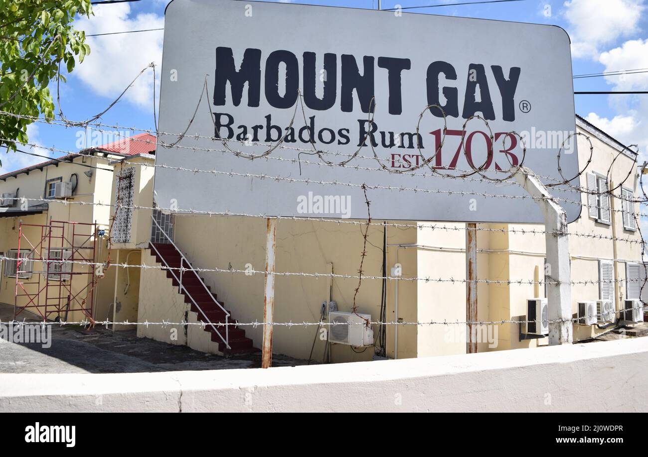 Mount gay rum factory barbados hi-res stock photography and images - Alamy