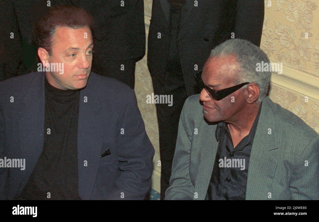 Billy Joel Ray Charles 1993 Photo by John Barrett/PHOTOlink Photo via ...