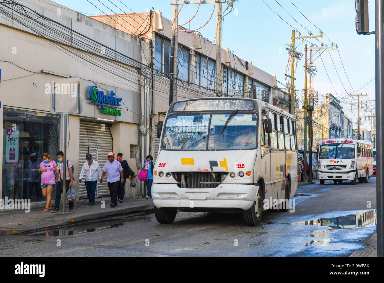 Old bus mexico hi-res stock photography and images - Alamy