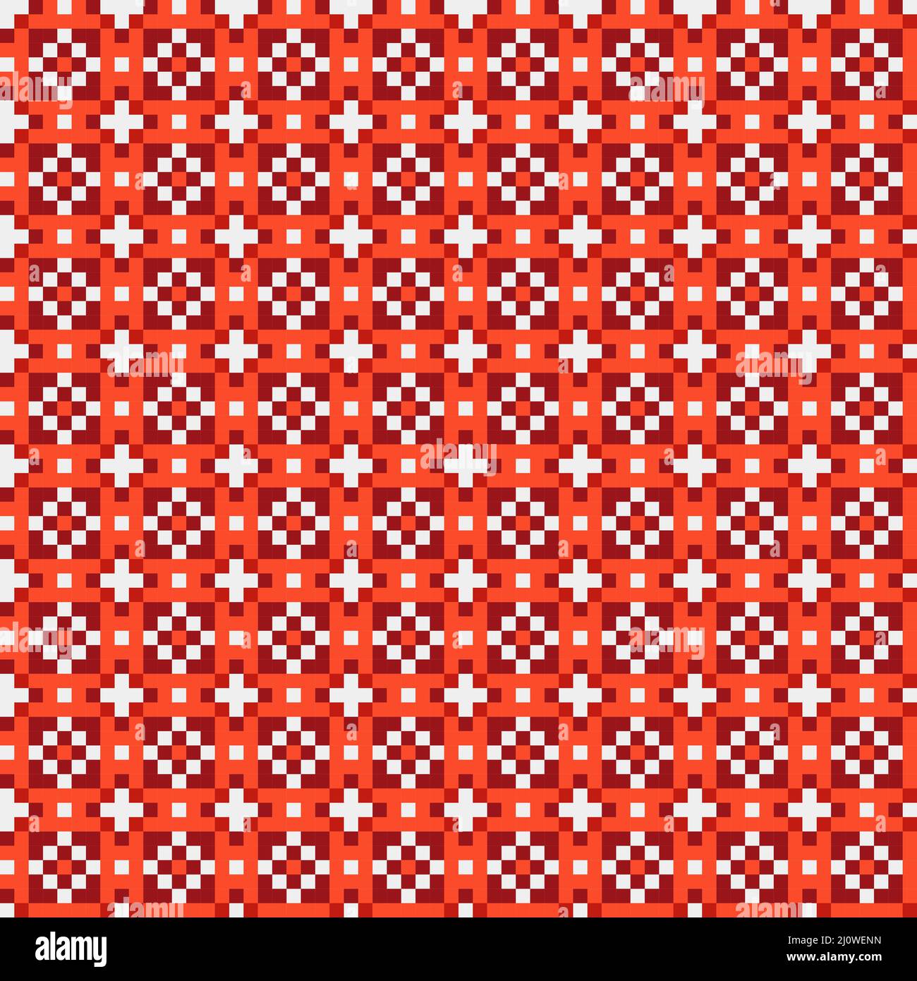 Abstract Cross-Pattern Dotted generative computational art illustration ...