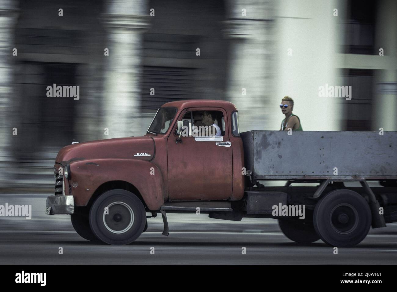 Old pickup truck gmc hi-res stock photography and images - Alamy