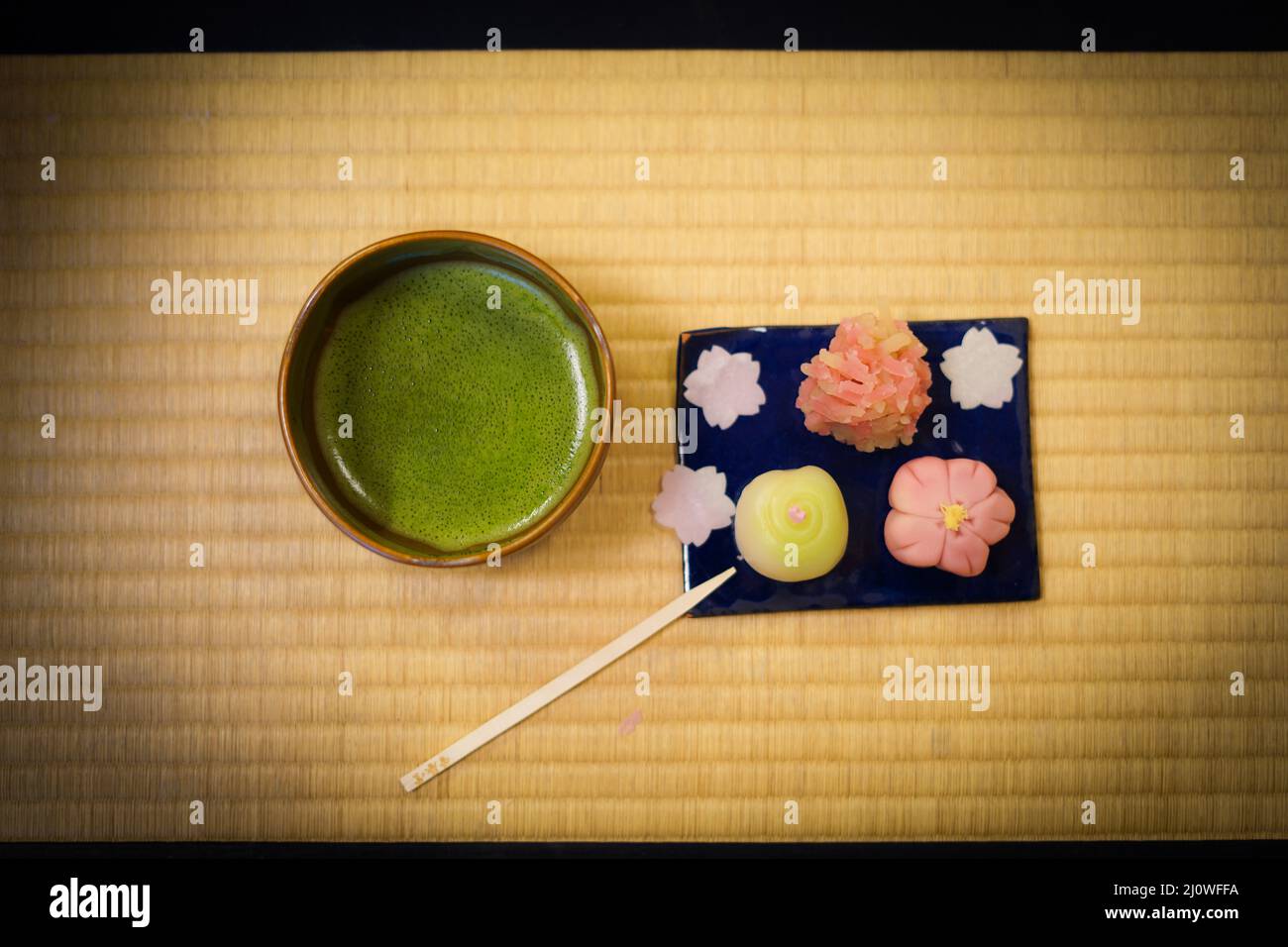 Japanese and sweets image Stock Photo - Alamy