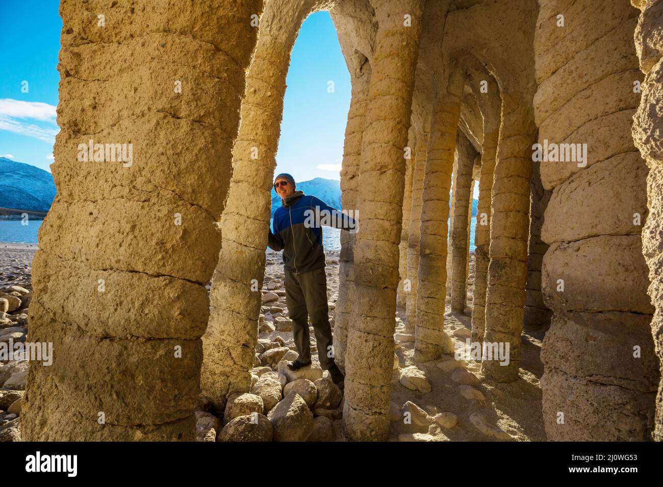 Crowley lake columns hi-res stock photography and images - Alamy