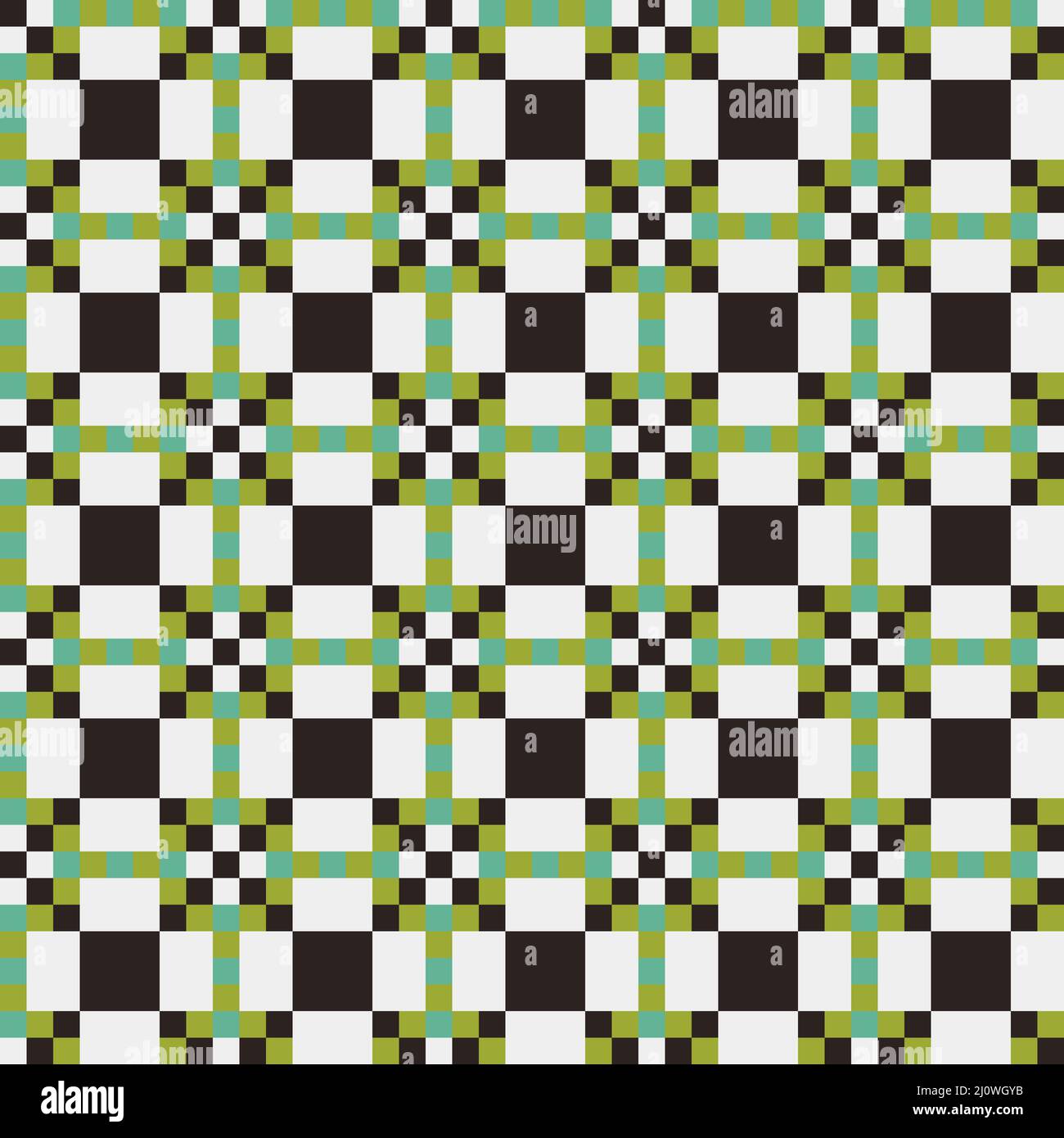 Abstract Cross-Pattern Dotted generative computational art illustration ...