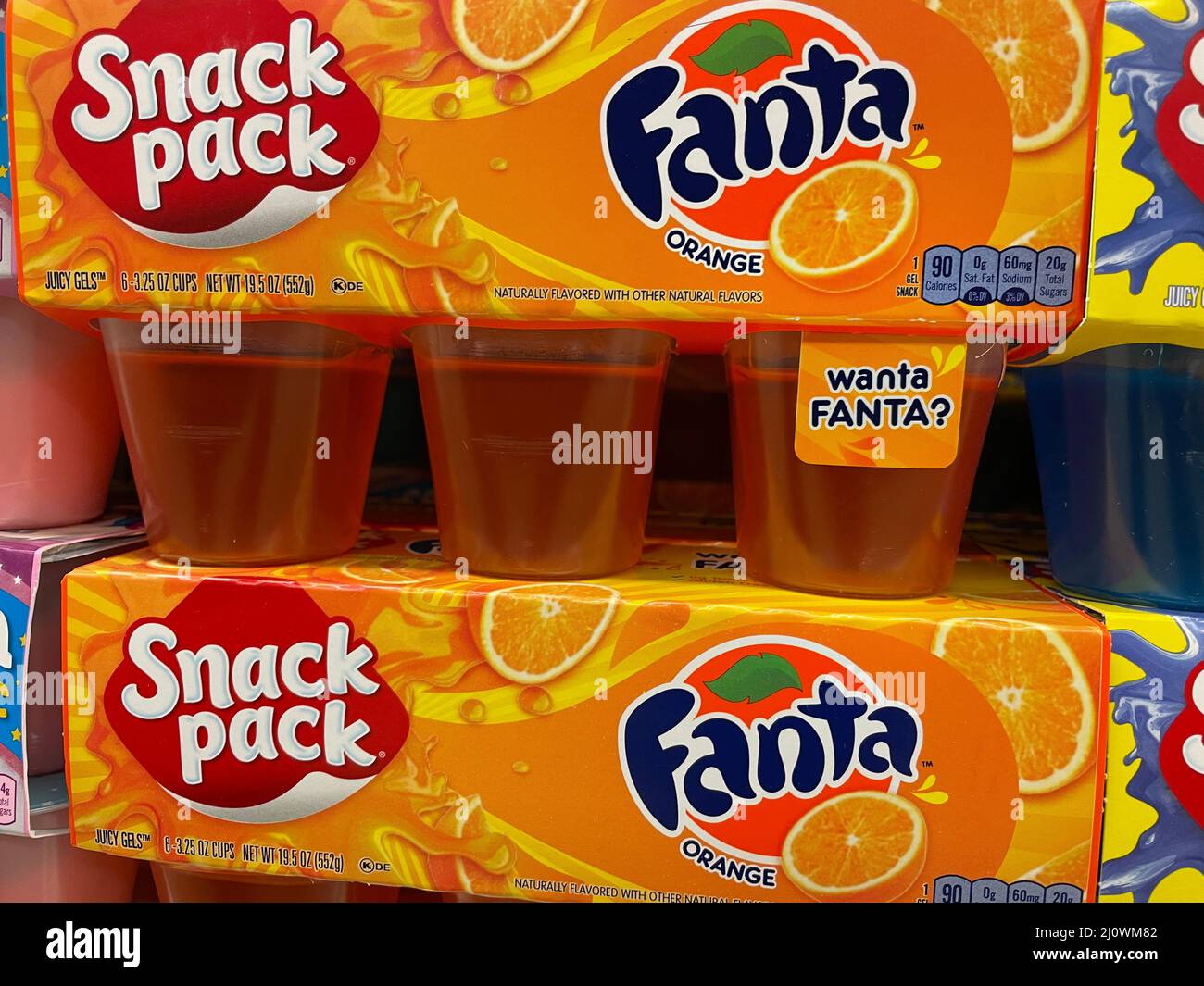 Jello o box hi-res stock photography and images - Alamy