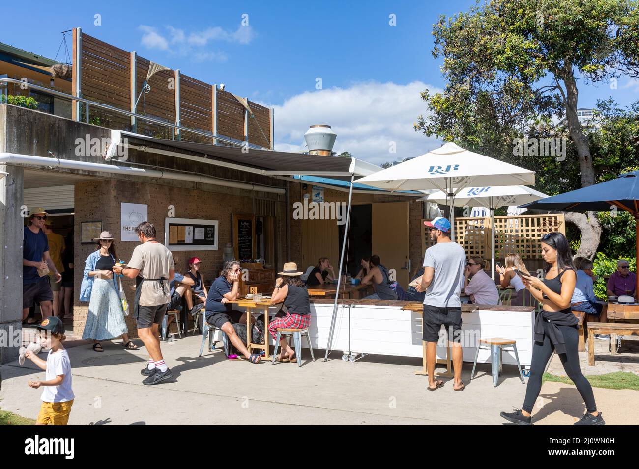 The Pocket cafe and restaurant at Freshwater Beach in Sydney, NSW ...