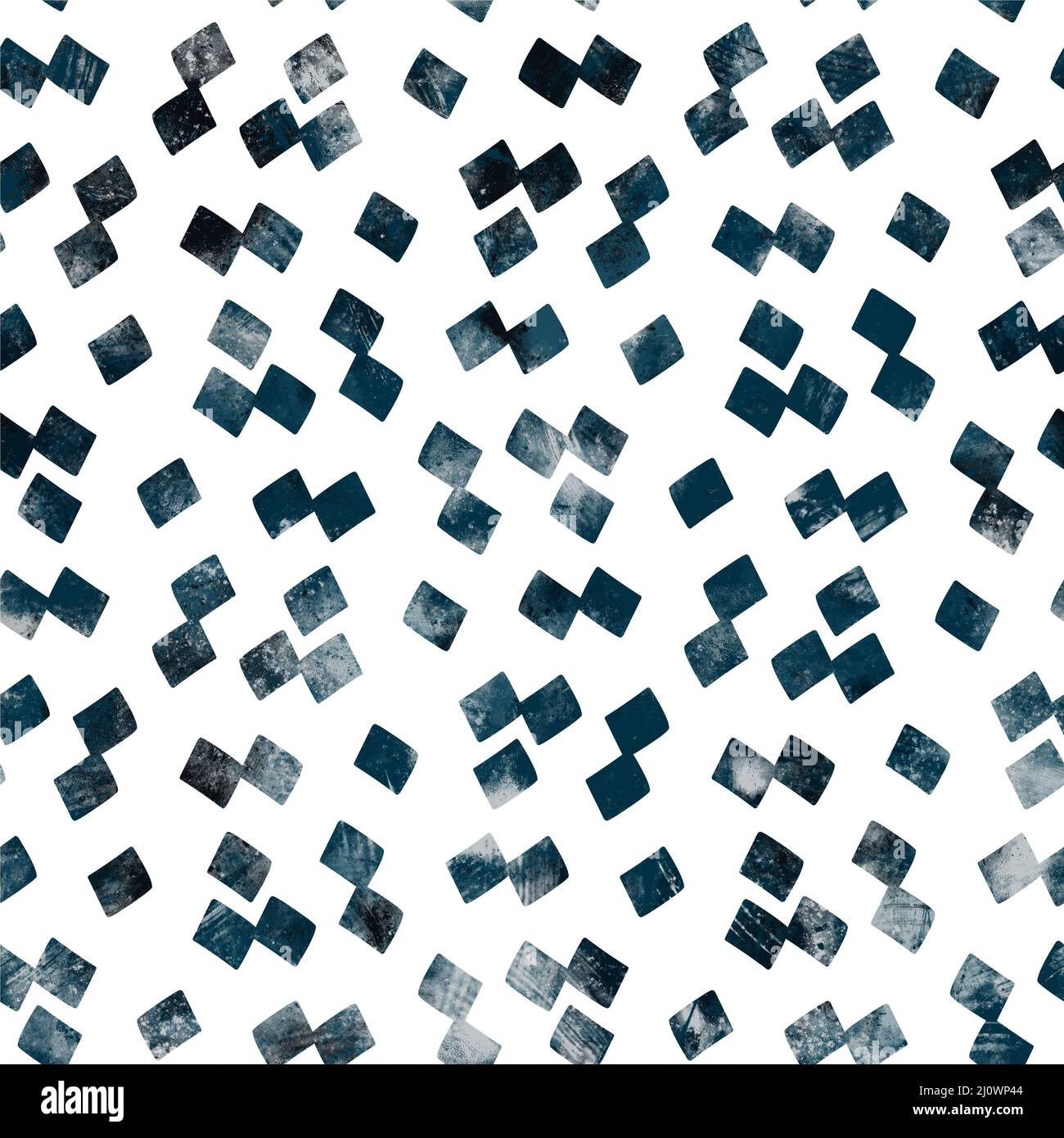 Seamless navy blue and white abstract grungy seamless surface pattern ...