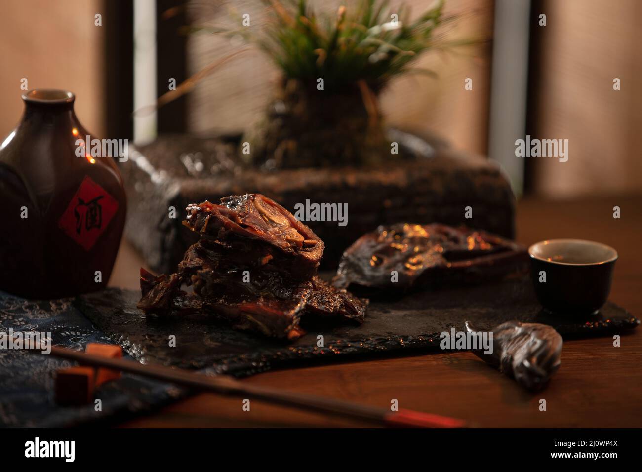 Chinese cuisine,Pressed salted duck Stock Photo - Alamy