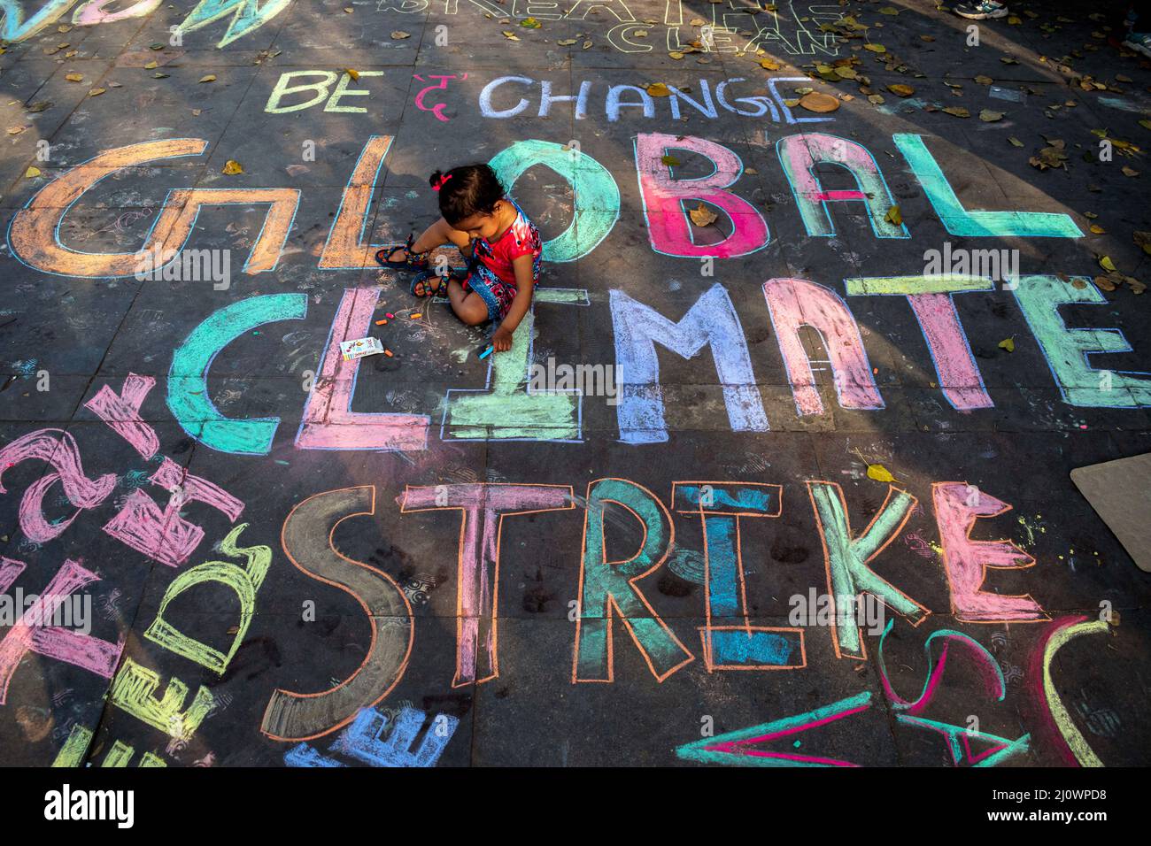 Climate change graffiti india hi-res stock photography and images - Alamy