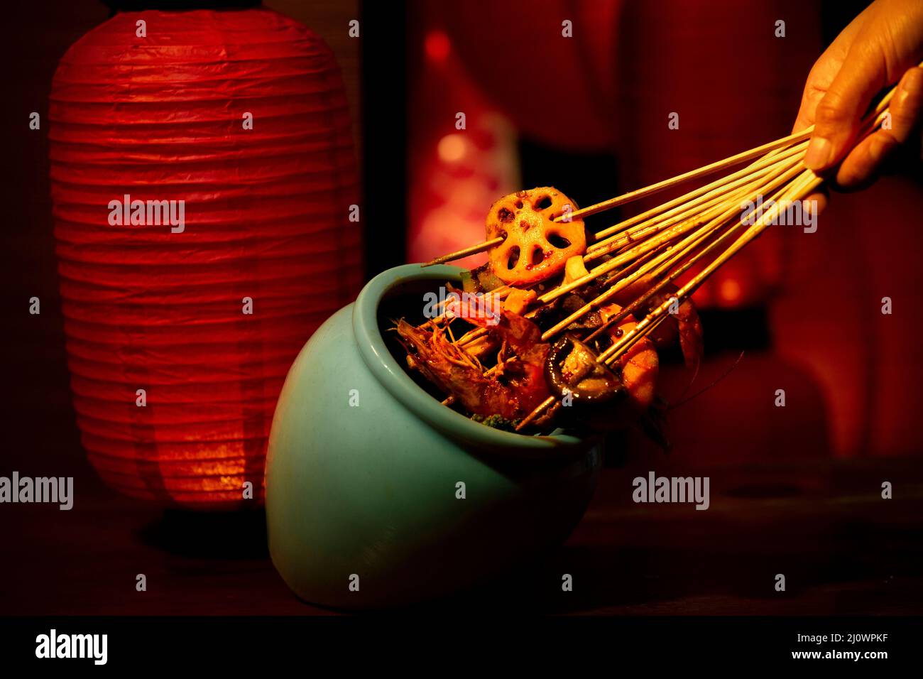 Chengdu, china street food hi-res stock photography and images - Alamy