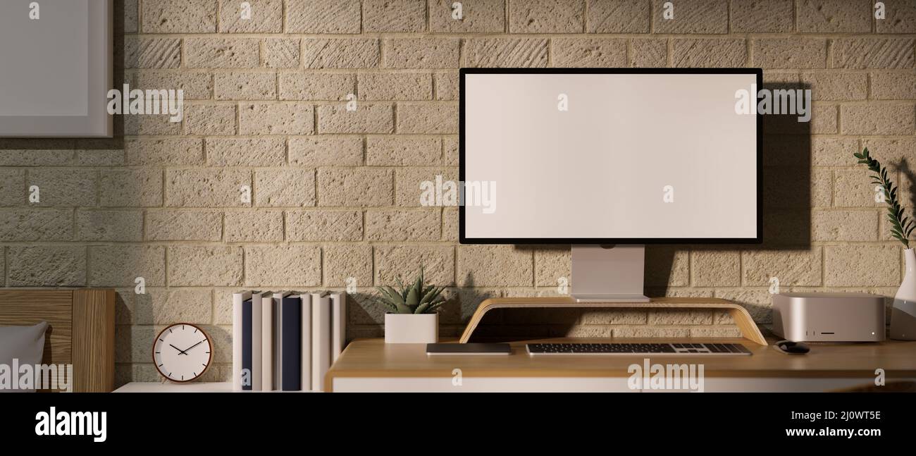 Bedroom With Tv And Computer