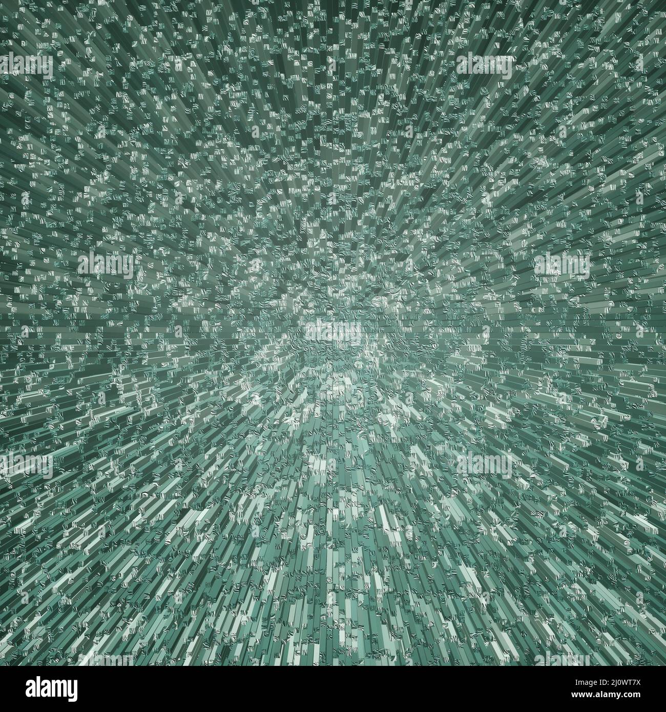 Abstract image with the effect of three-dimensional blocks Stock Photo ...