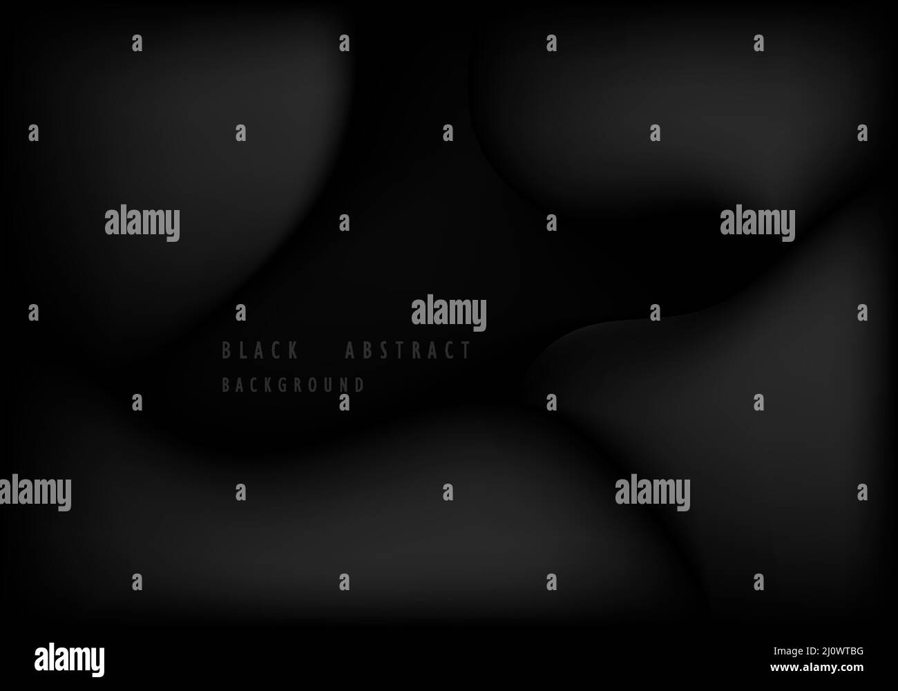 Abstract black mesh design of free shape decoration. Well organized ...