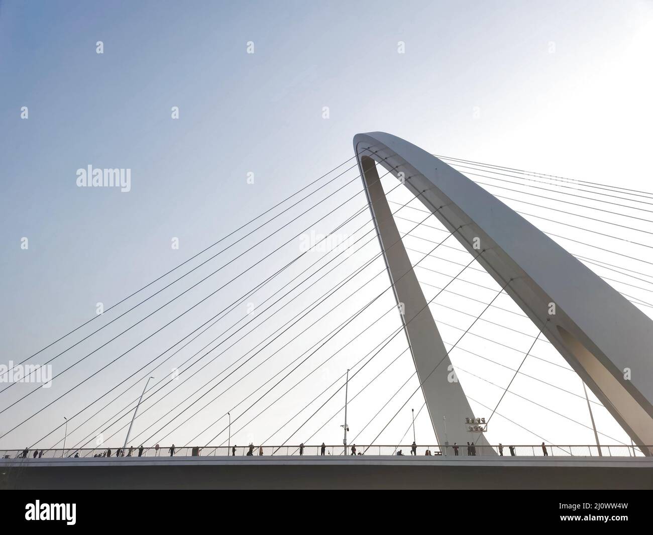 Beijing, China. 9th Feb, 2022. Photo taken with a mobile phone shows ...