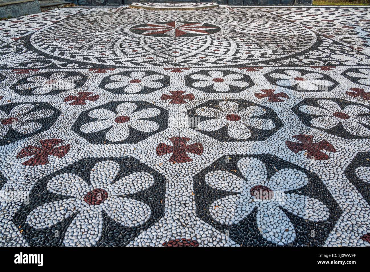 Parvis of a ligurian church Stock Photo - Alamy