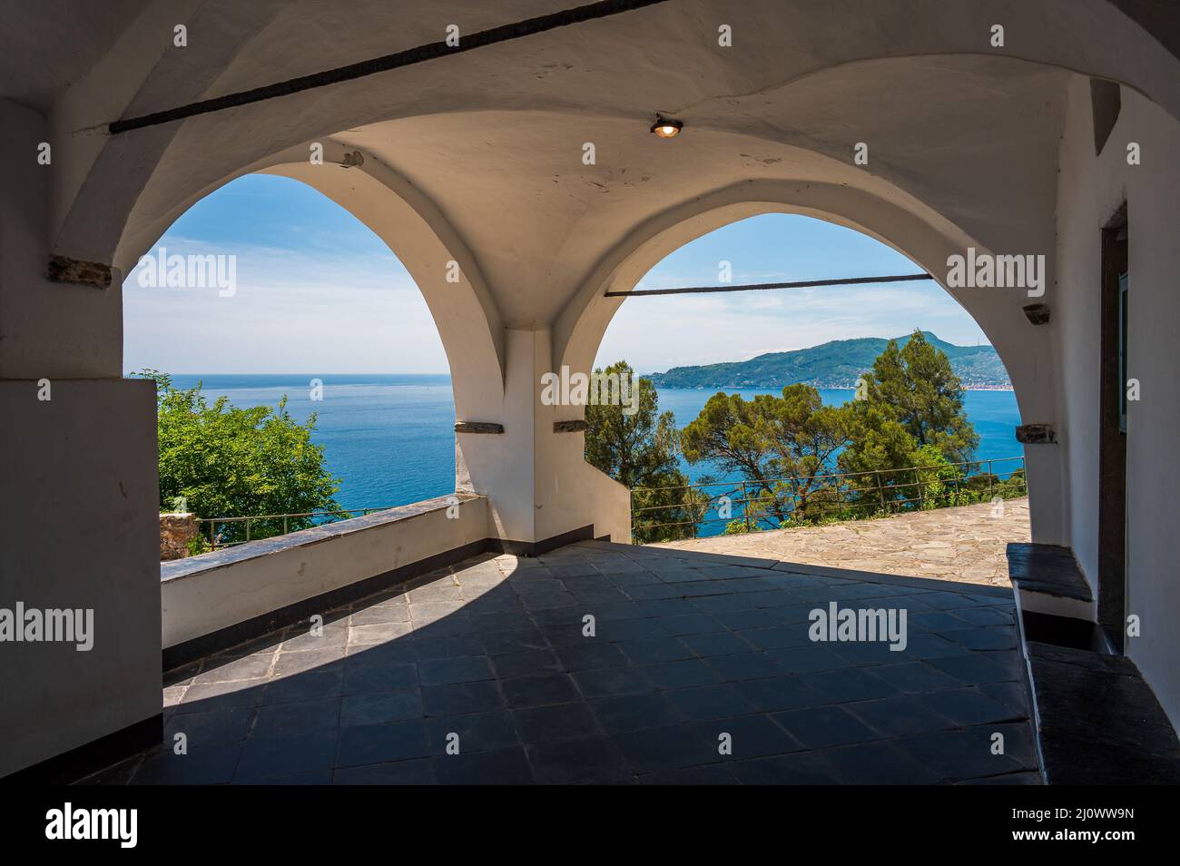 View from the Sanctuary Stock Photo - Alamy