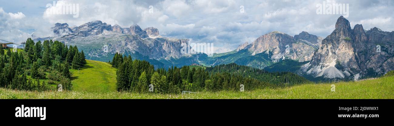 Pralongia Plateau in the Dolomites Stock Photo - Alamy