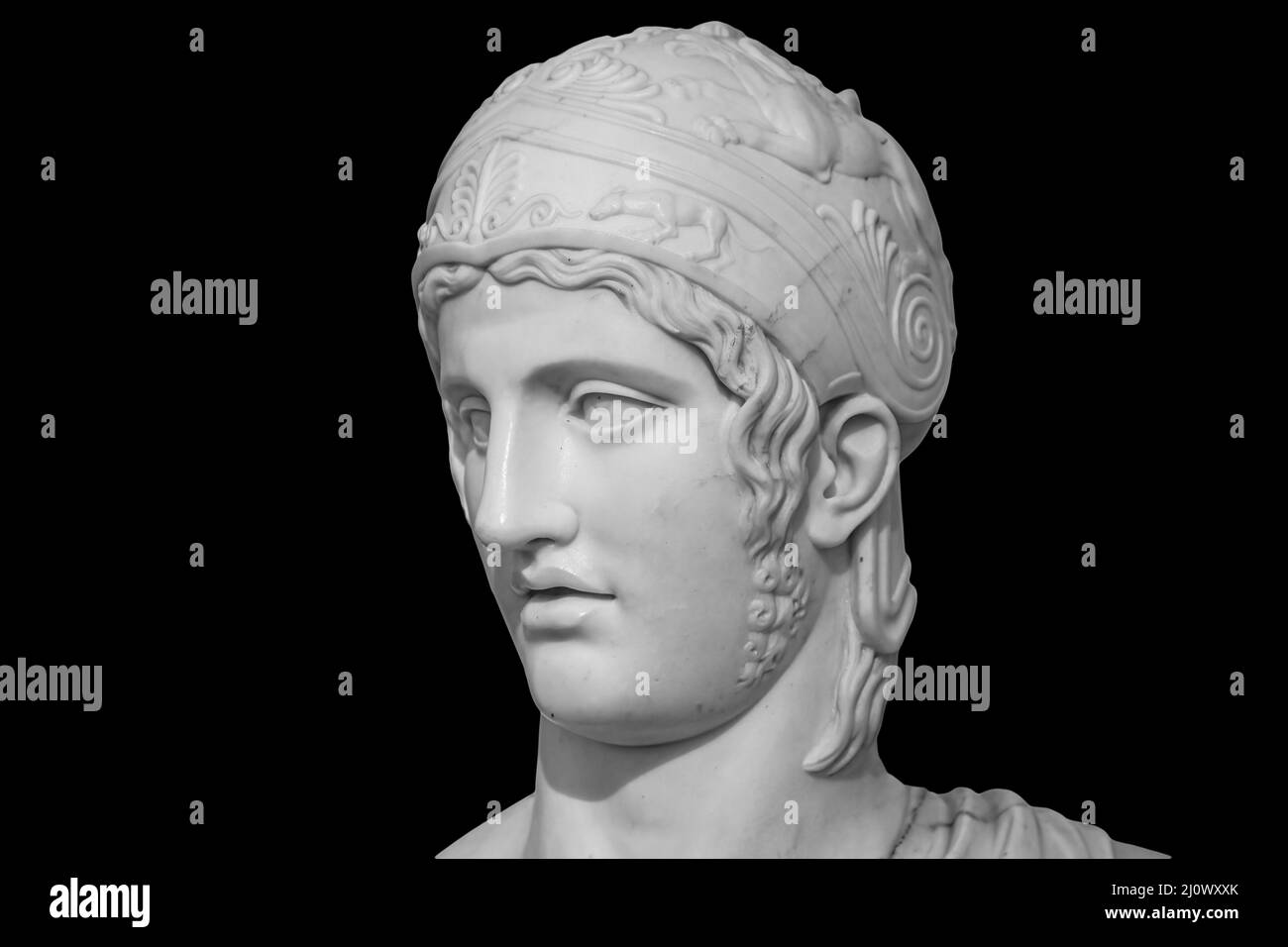 A statue of the ancient Greek god of war. Ares is the son of Zeus and ...