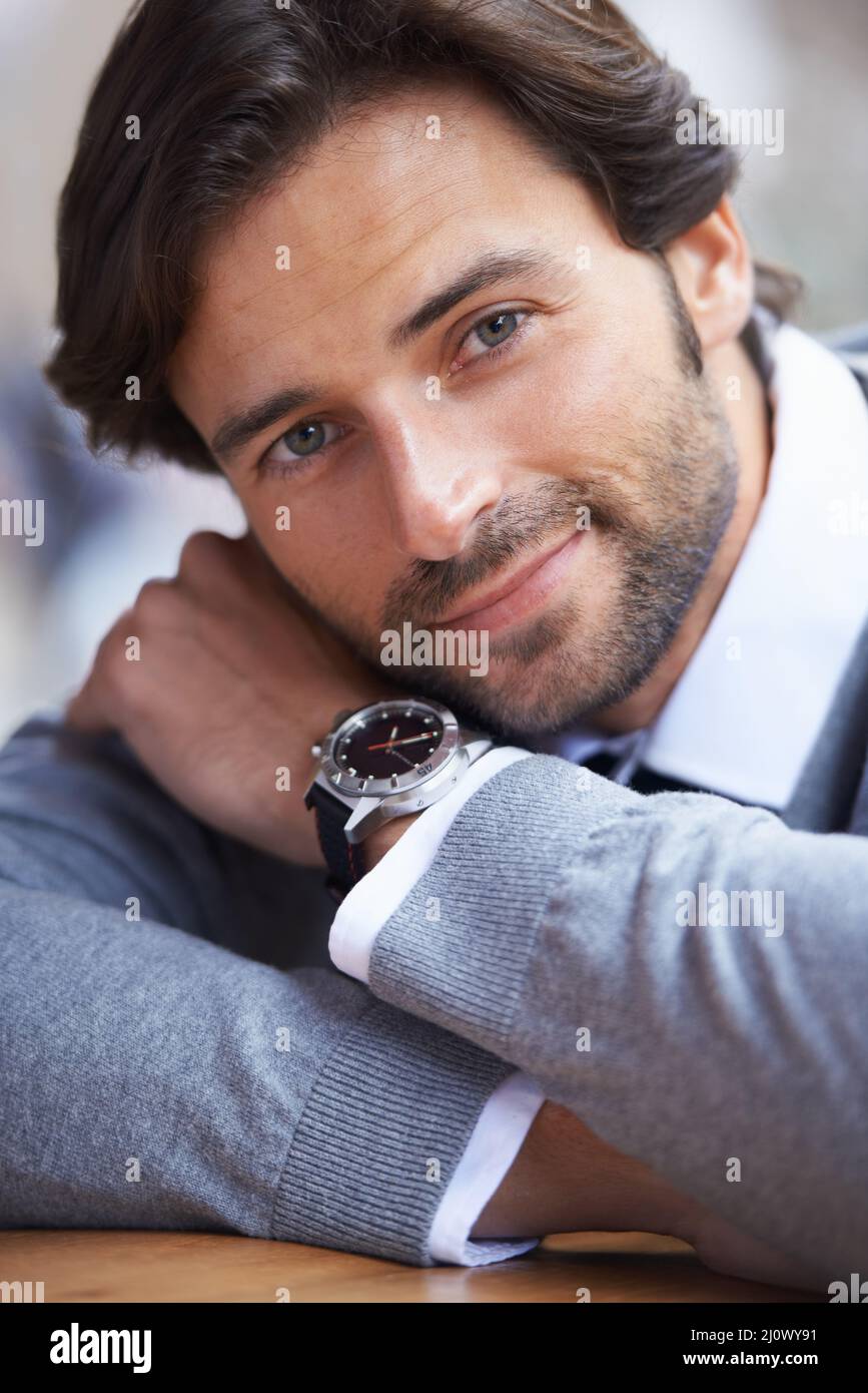 Well groomed man hi-res stock photography and images - Alamy