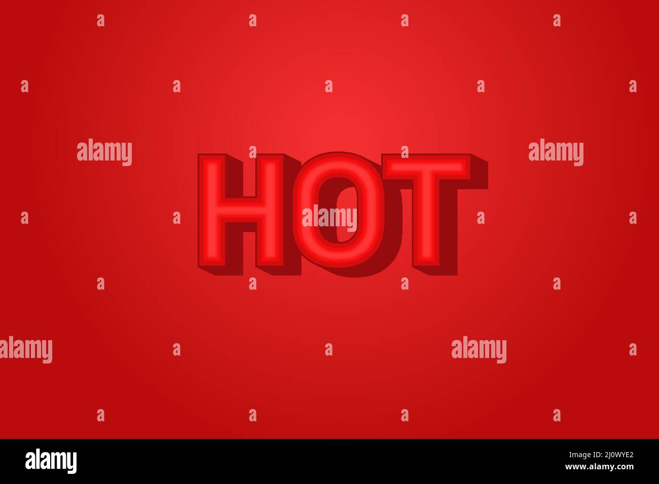 Editable text effects Hot , words and font can be changed Stock Vector ...