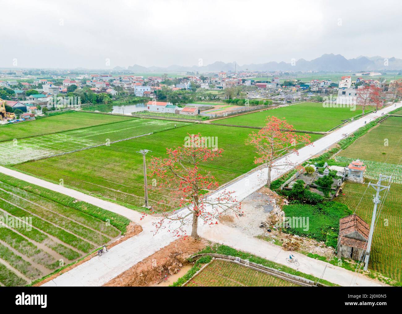 Very nice landscape in the countryside Stock Photo - Alamy