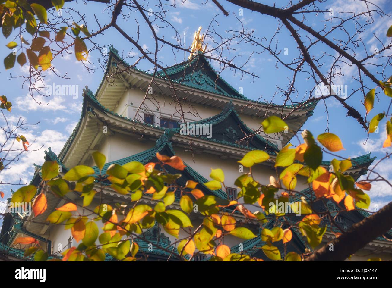The main keep of Nagoya castle. Nagoya. Japan Stock Photo - Alamy