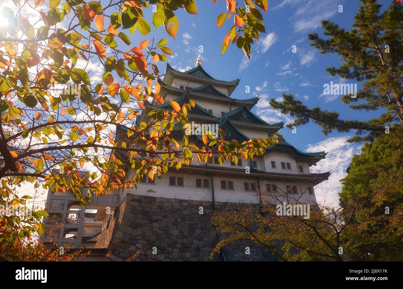The main keep of Nagoya castle. Nagoya. Japan Stock Photo - Alamy