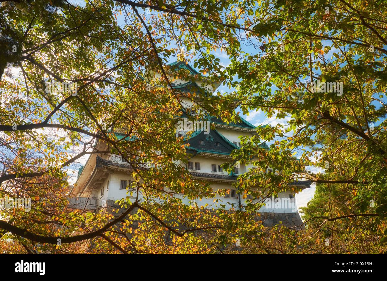 The main keep of Nagoya castle. Nagoya. Japan Stock Photo - Alamy
