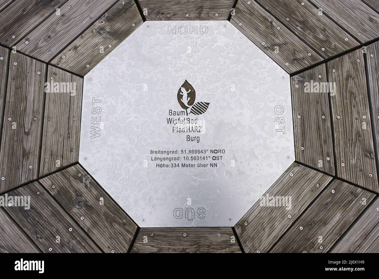 Sign and Logo Tree top path Stock Photo - Alamy